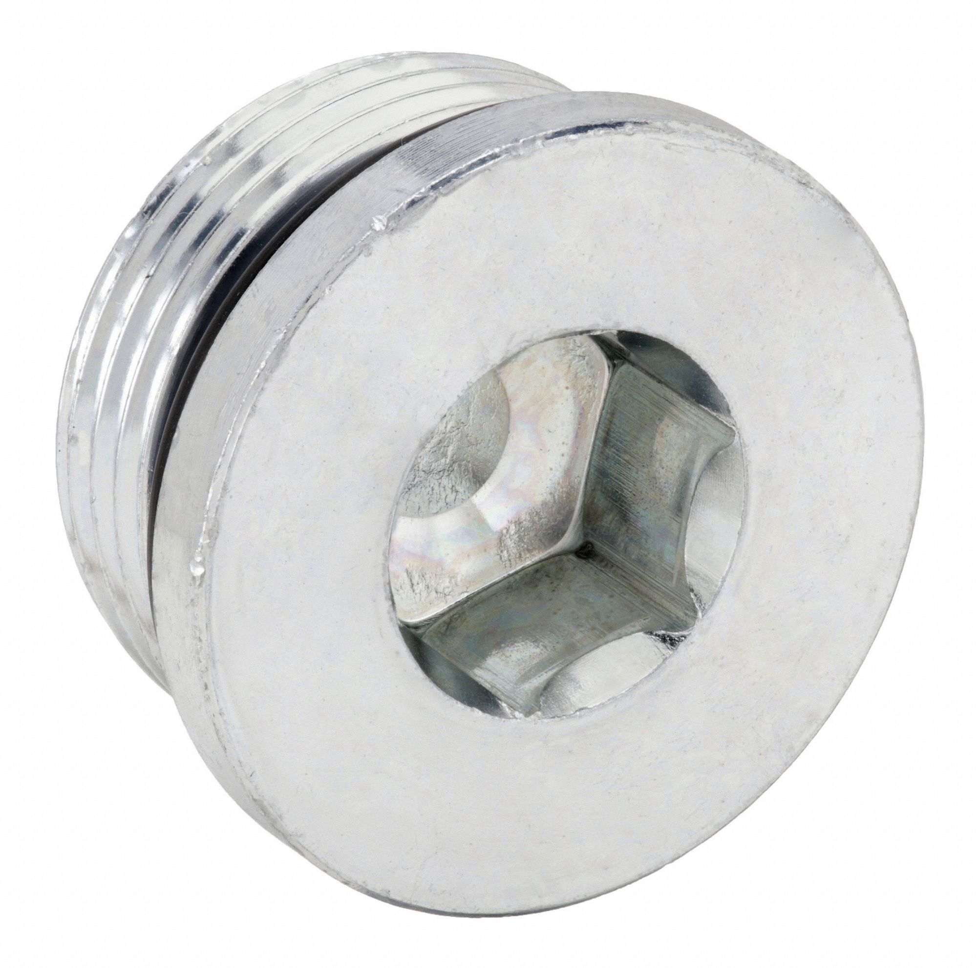 Steel, 1 in Fitting Pipe Size, Hollow Hex Plug - 60UW69|16 HP5ON-S ...