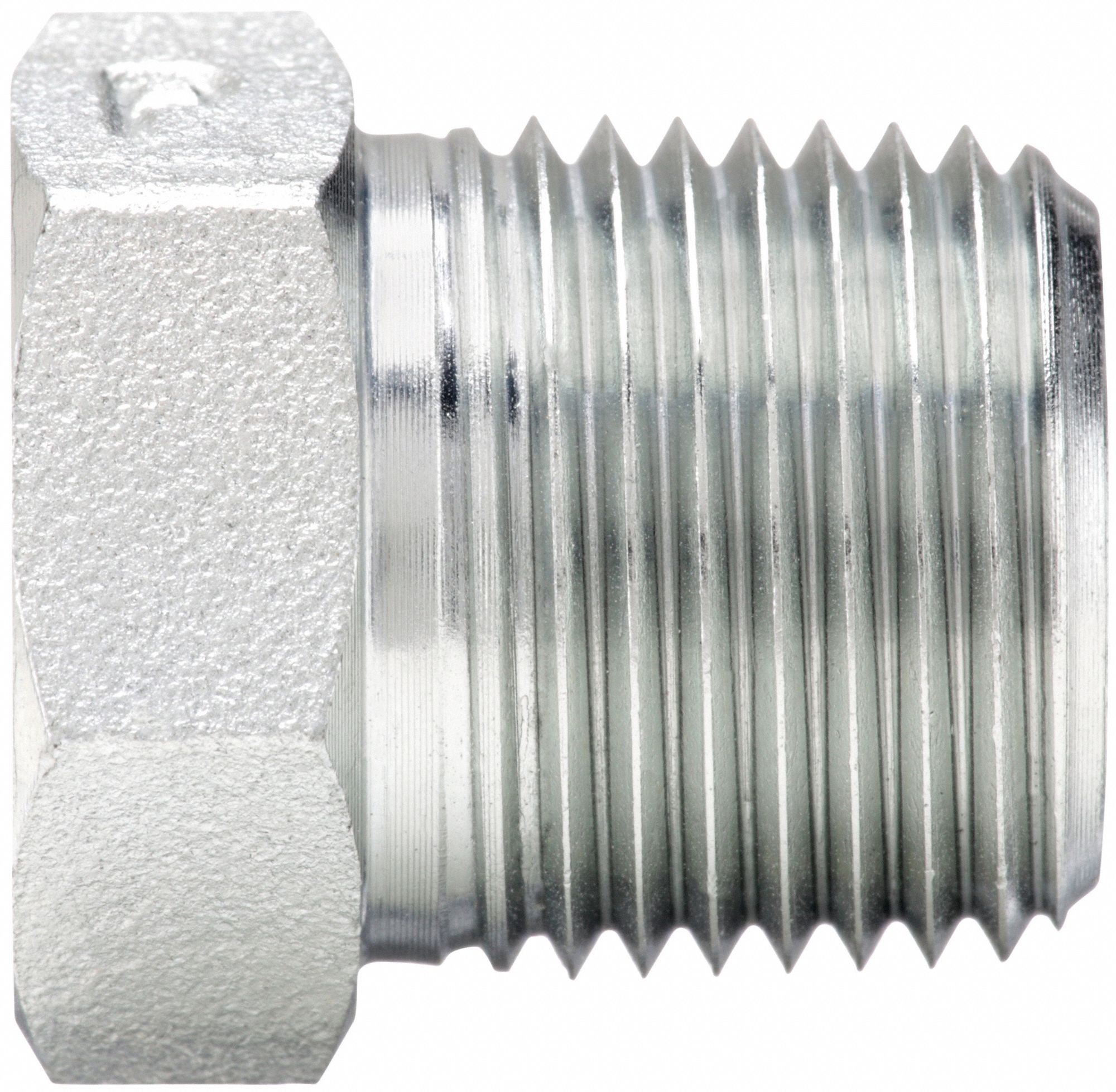 PARKER Reducing Adapter: Steel, 1 in x 3/4 in Fitting Pipe Size, Male ...