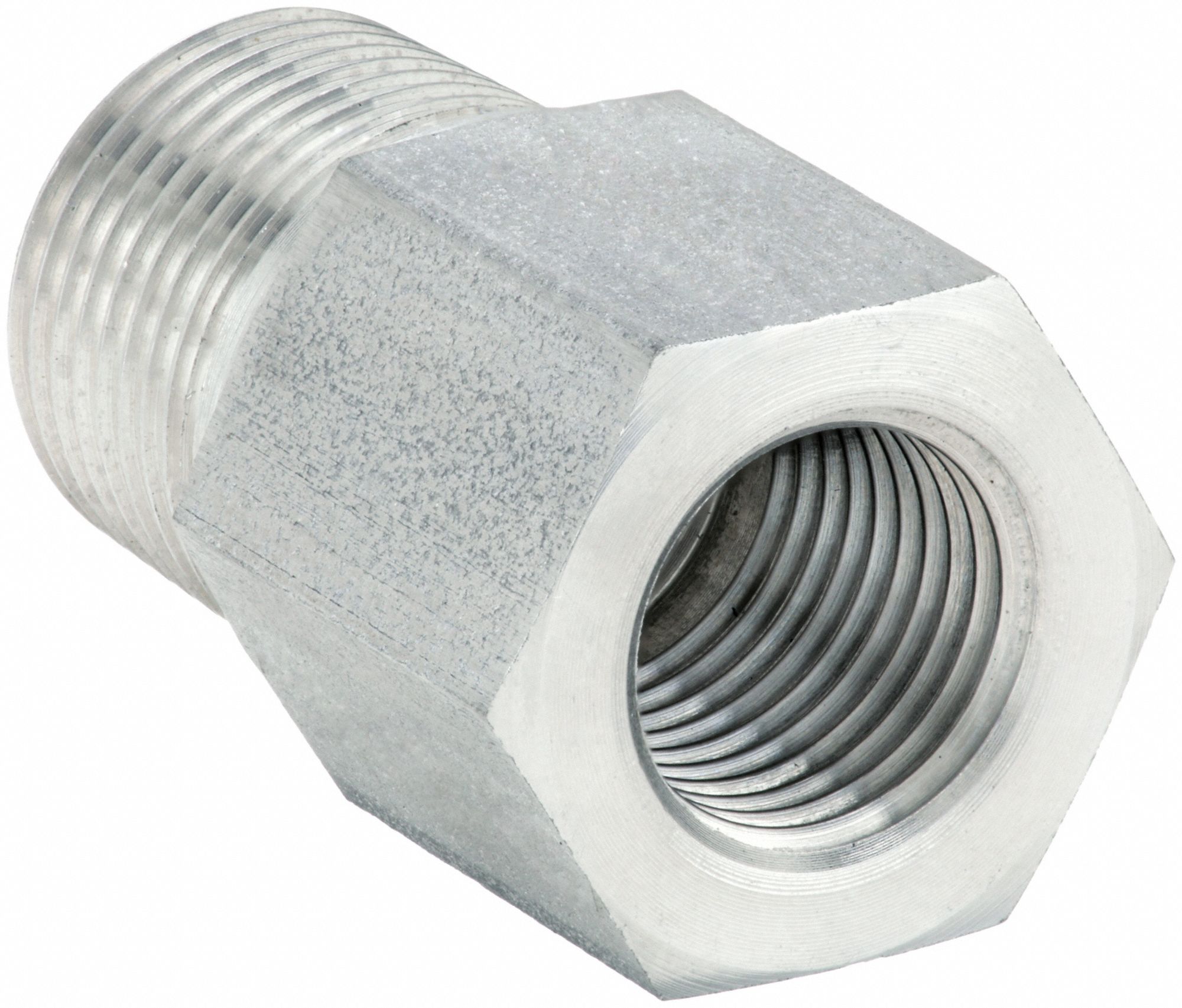 316 Stainless Steel, 1/2 in x 1/4 in Fitting Pipe Size, Reducing ...