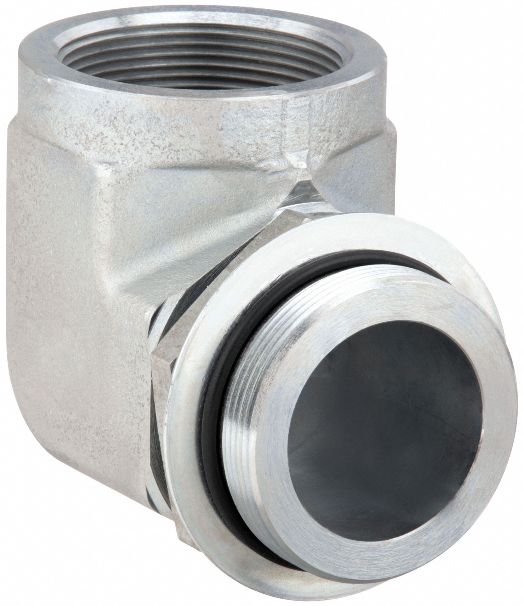 Steel, 2 in x 2 in Fitting Pipe Size, 90° Elbow - 60UZ72|32-2 AOEG-S ...