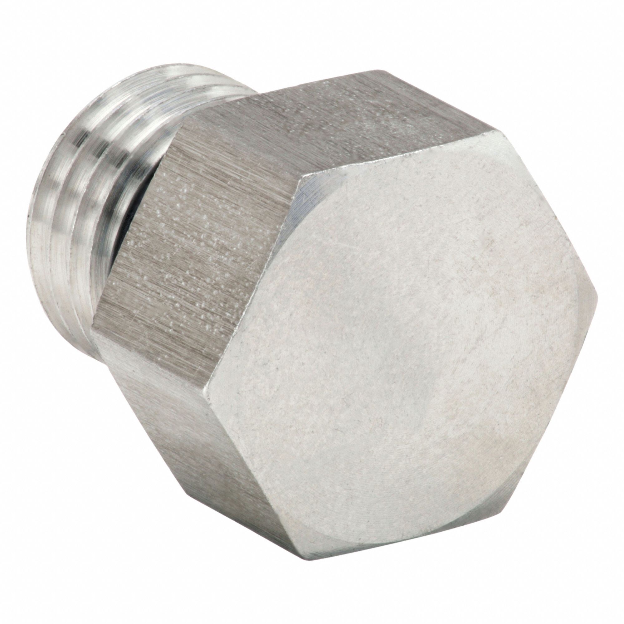 316 Stainless Steel, 1/2 in Fitting Pipe Size, Hex Head Plug - 60VA46|8 ...