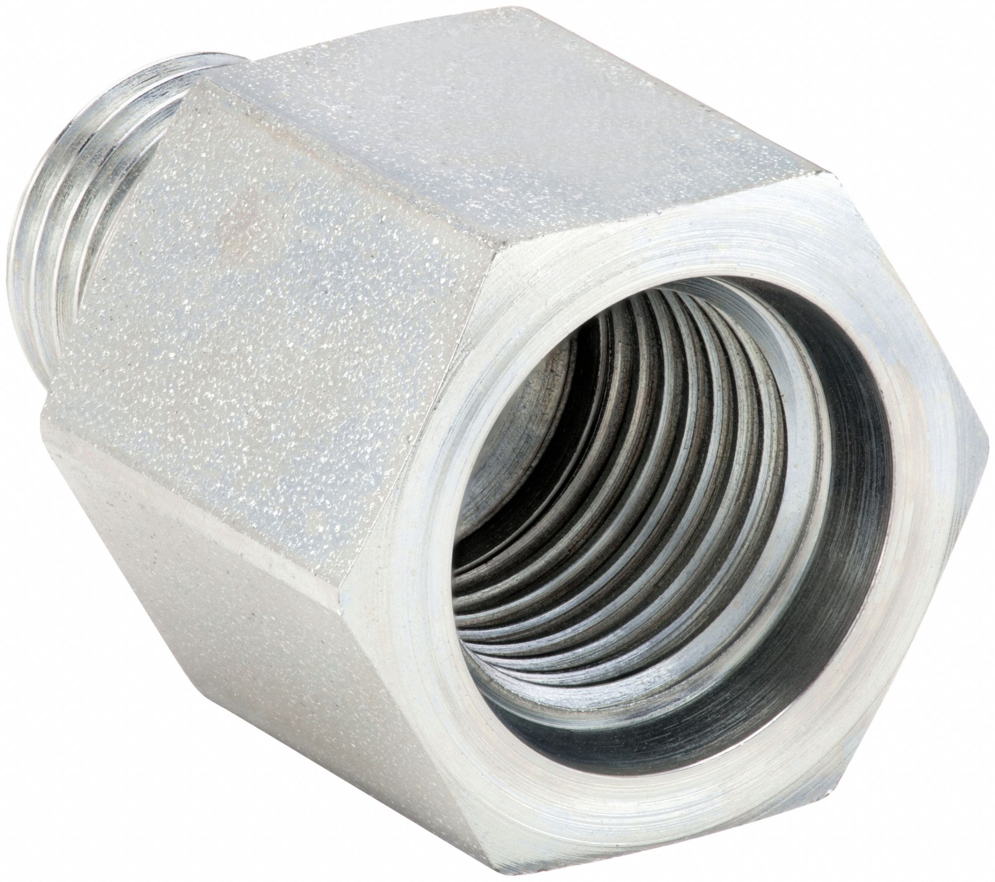 PARKER Straight Reducer/Expander: Steel, 3/16 in x 1/4 in Fitting Pipe ...