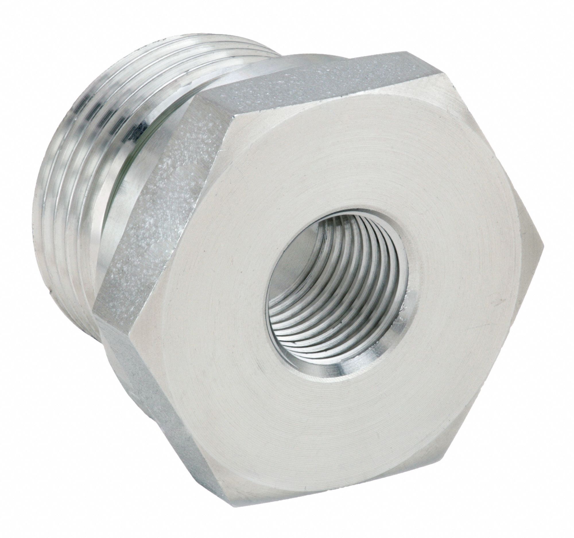 PARKER Reducing Adapter: 316 Stainless Steel, 1/2 in x 1/8 in Fitting ...