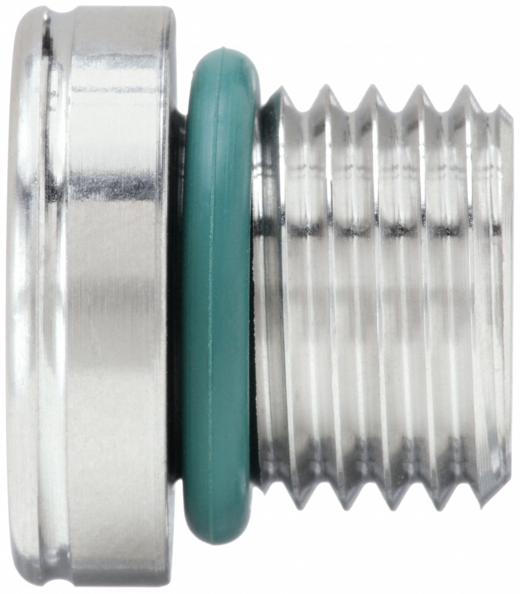 PARKER Hollow Hex Plug: 316 Stainless Steel, 14 mm x 1 1/2 in Fitting ...