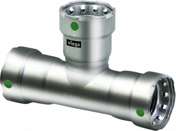 VIEGA MEGAPRESS, 316 Stainless Steel, Press-Fit x Press-Fit x Press-Fit ...