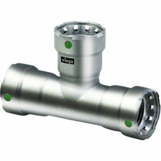 VIEGA MEGAPRESS, 316 Stainless Steel, Press-Fit x Press-Fit x Press-Fit ...