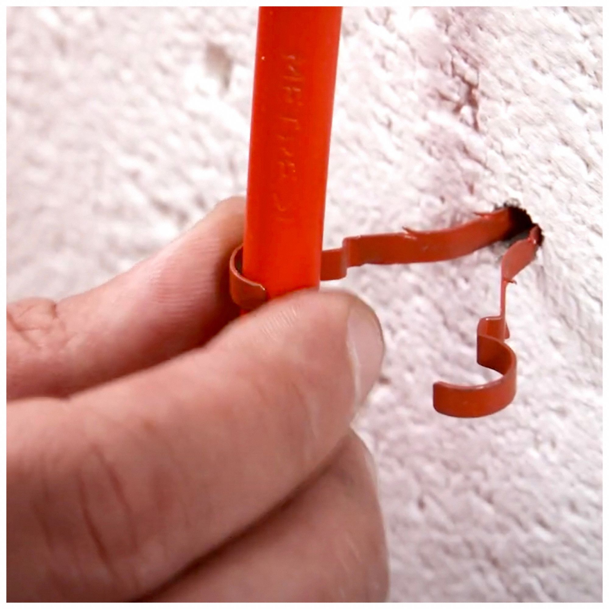 D-LINE Cable Staple, Series Safe-D(R) Stag Clip, Color Red, PK 50 ...