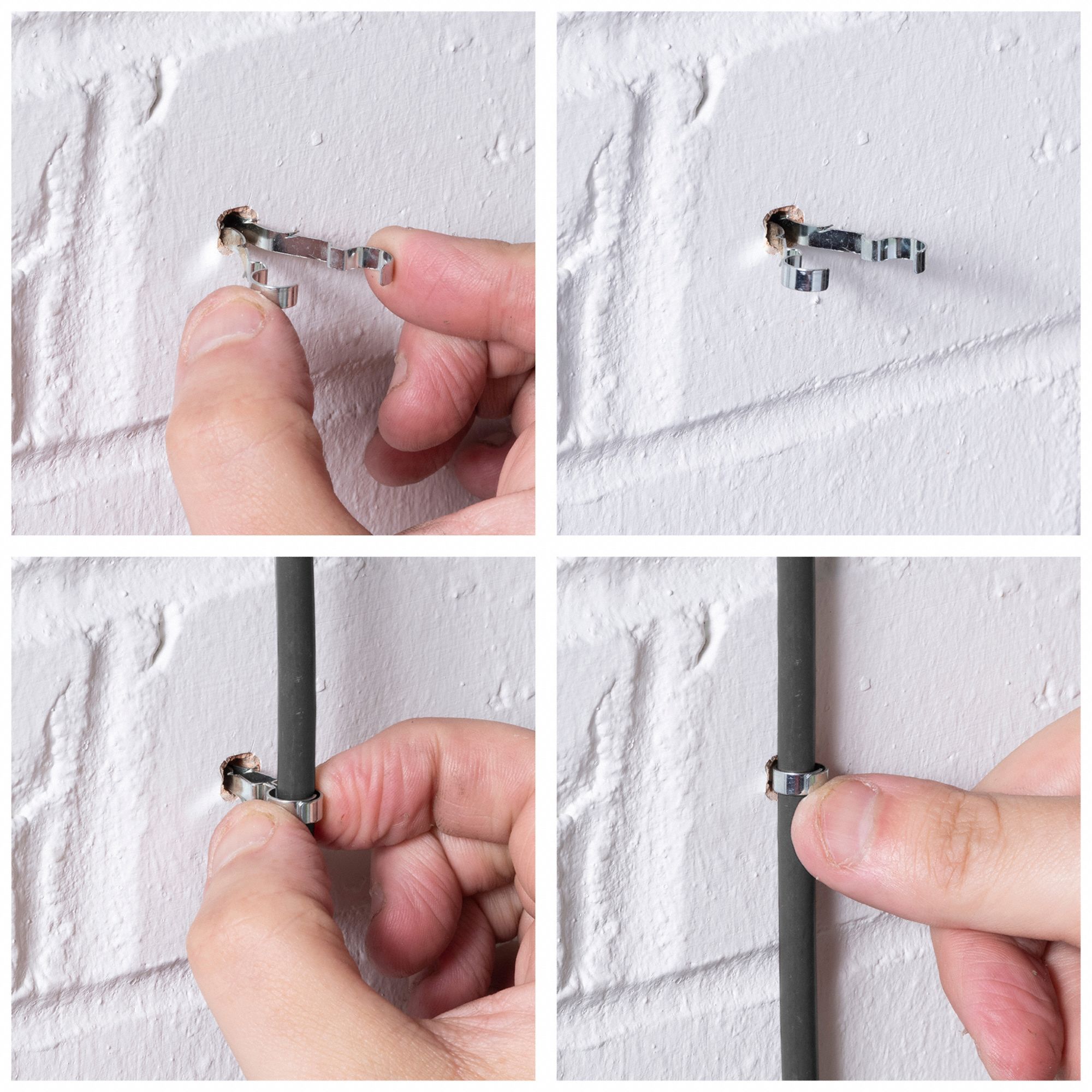 D-LINE Cable Staple, Series Safe-D(R) Stag Clip, Color Stainless Steel ...