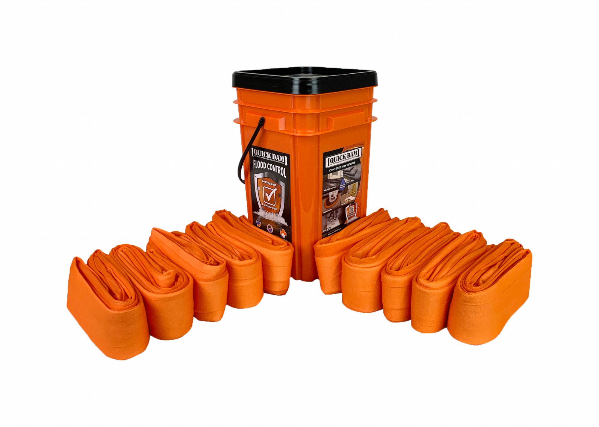 QUICK DAM, Fresh Water, 2 1/2 in Overall Ht, Flood Kit - 60WC18|WUGG10 ...