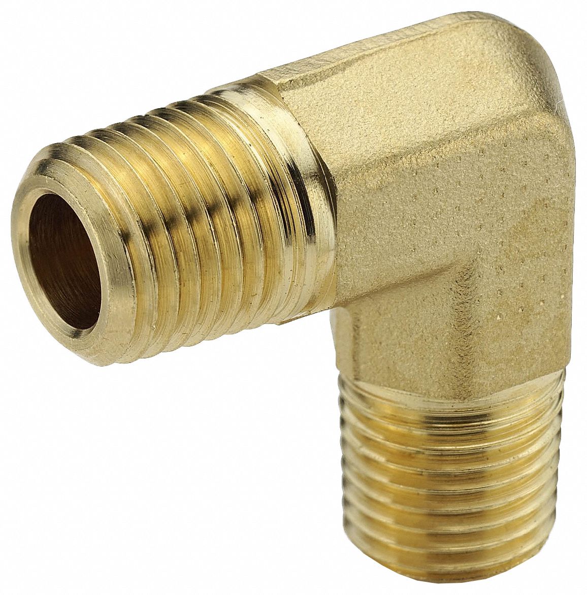 Brass, 3/8 in x 3/8 in Fitting Pipe Size, 90° Elbow - 60WG52|1204P-6 - Grainger