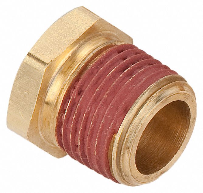 Brass, 1/8 in x 3/4 in Fitting Pipe Size, Reducing Bushing - 60WH55 ...