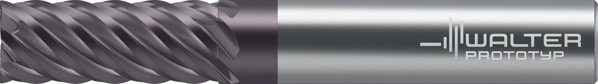 WALTER PROTOTYP, Carbide, TiAlN Coated, Square End Mill - 60WH68|MC128 ...