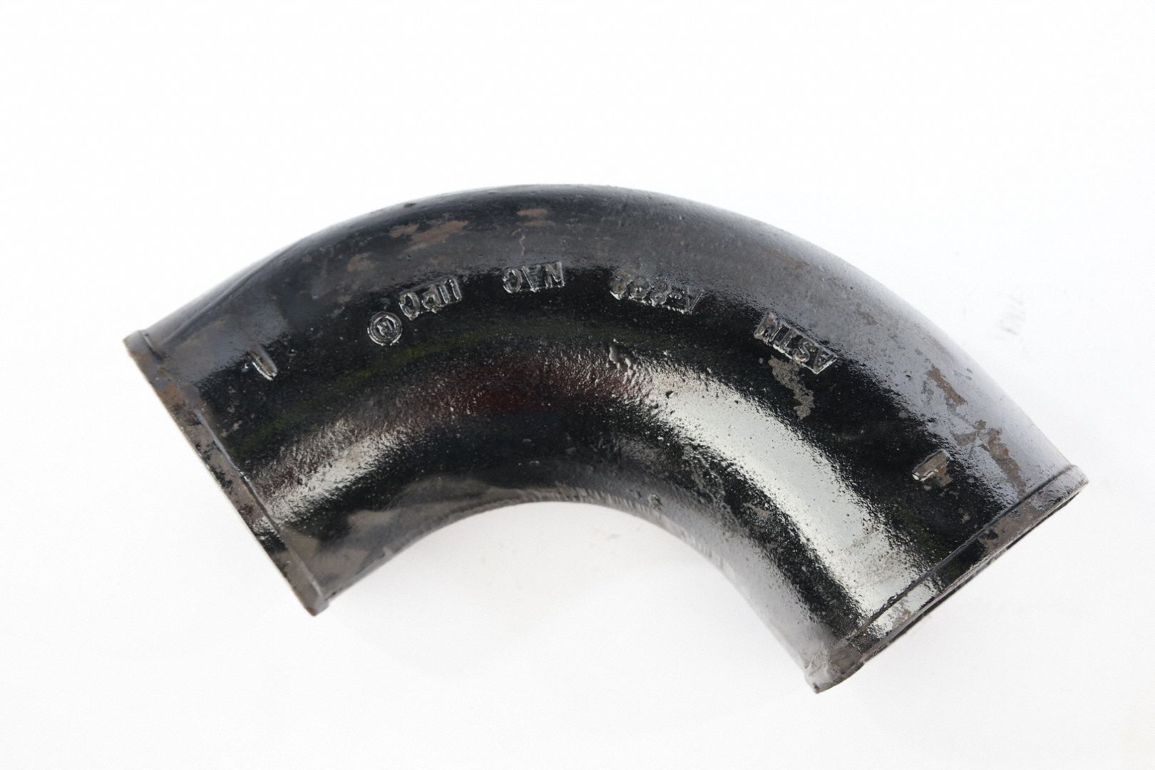 Cast Iron, 3 in x 3 in Fitting Pipe Size, 90° Short Sweep Bend - 60WU04 ...