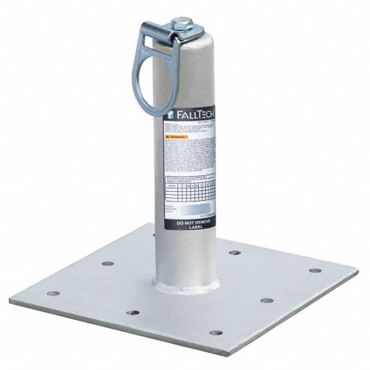 FALLTECH, 12 in x 12 in, 18 in Ht, CB Anchor - 60XG43|78218CSSD - Grainger