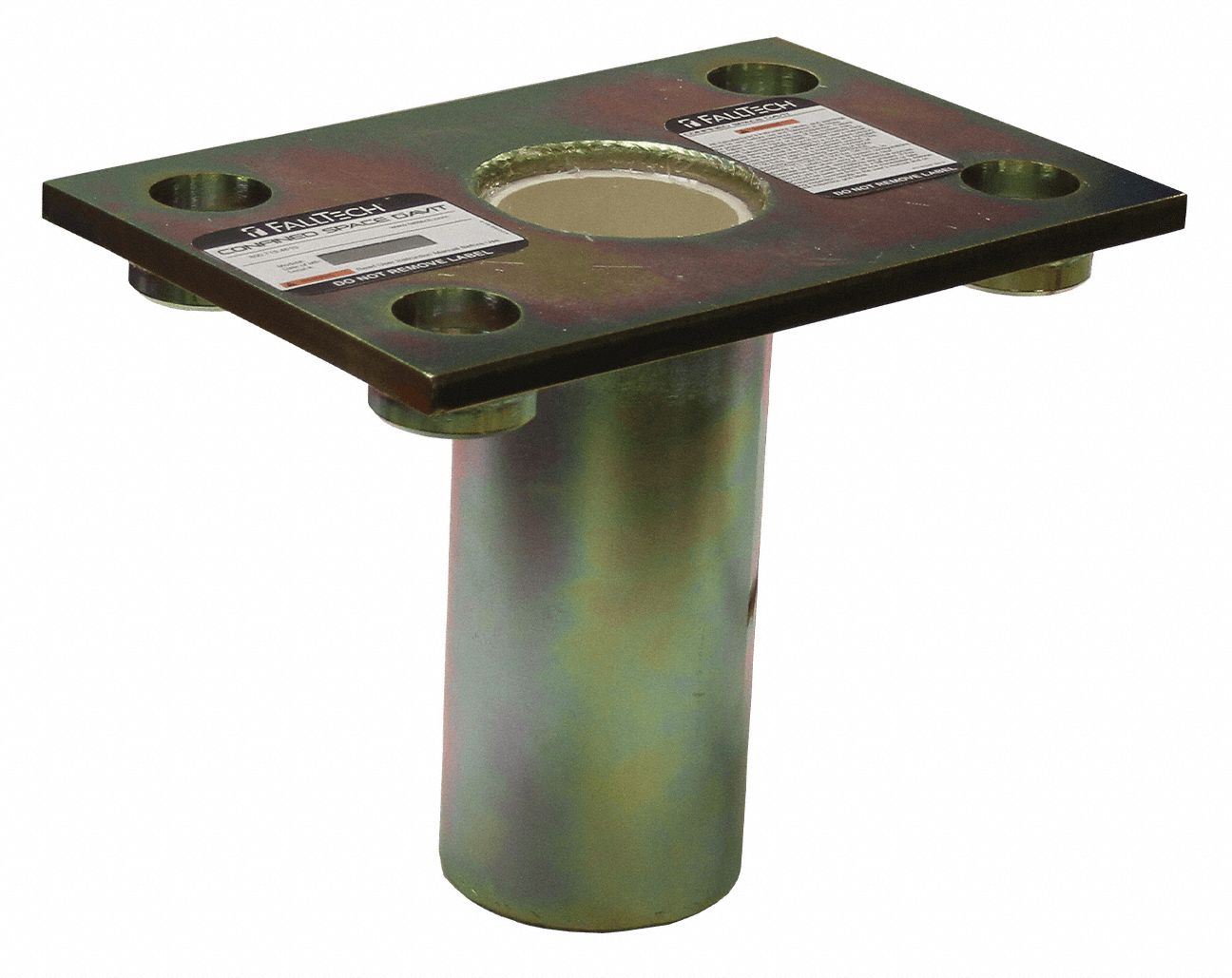 FALLTECH, 3 1/2 in x 9 in, Floor Mnt, Permanent Sleeve - 60XH44 ...