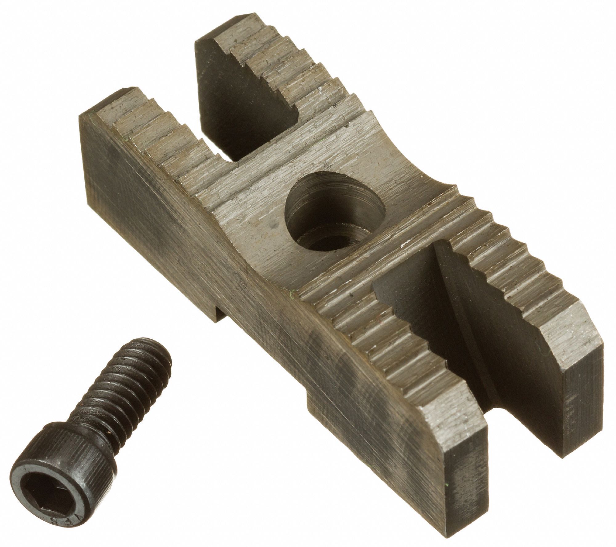RIDGID, For Serrated Jaw Texture, Steel, Jaw, W/Screw C14 - 60XN05 ...