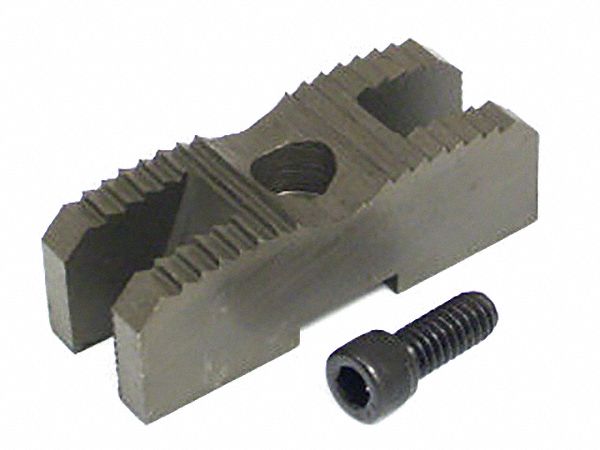 RIDGID, For Serrated Jaw Texture, Steel, Jaw, W/Screw C14 - 60XN08 ...