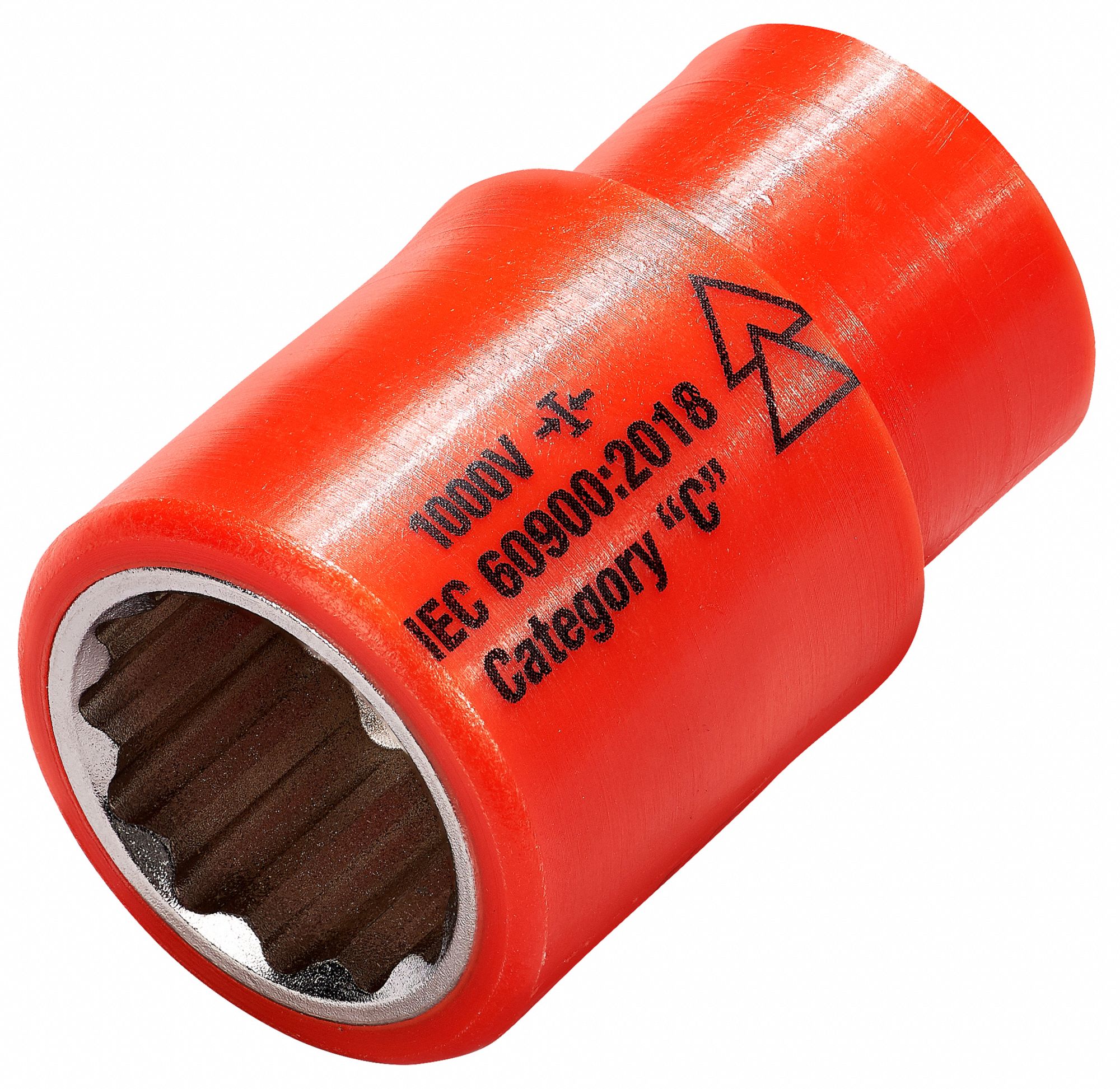 ITL, 3/8 in Drive Size, 11/16 in Socket Size, Insulated Socket - 60XN46 ...