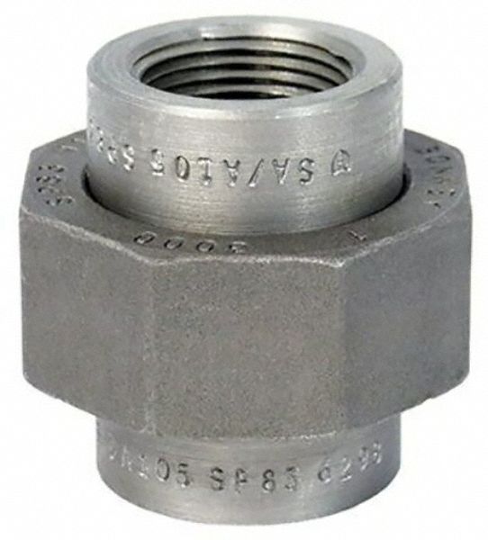 Steel, 4 in x 4 in Fitting Pipe Size, Lug Union - 29VD88|0361531809 ...