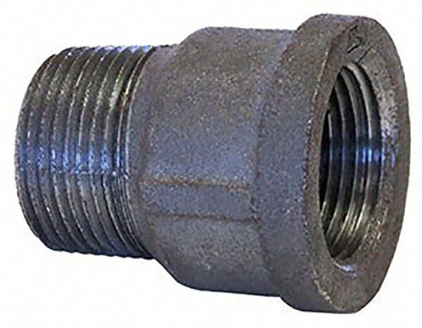 Malleable Iron, 1/2 in x 1/2 in Fitting Pipe Size, Extender - 60XZ15 ...