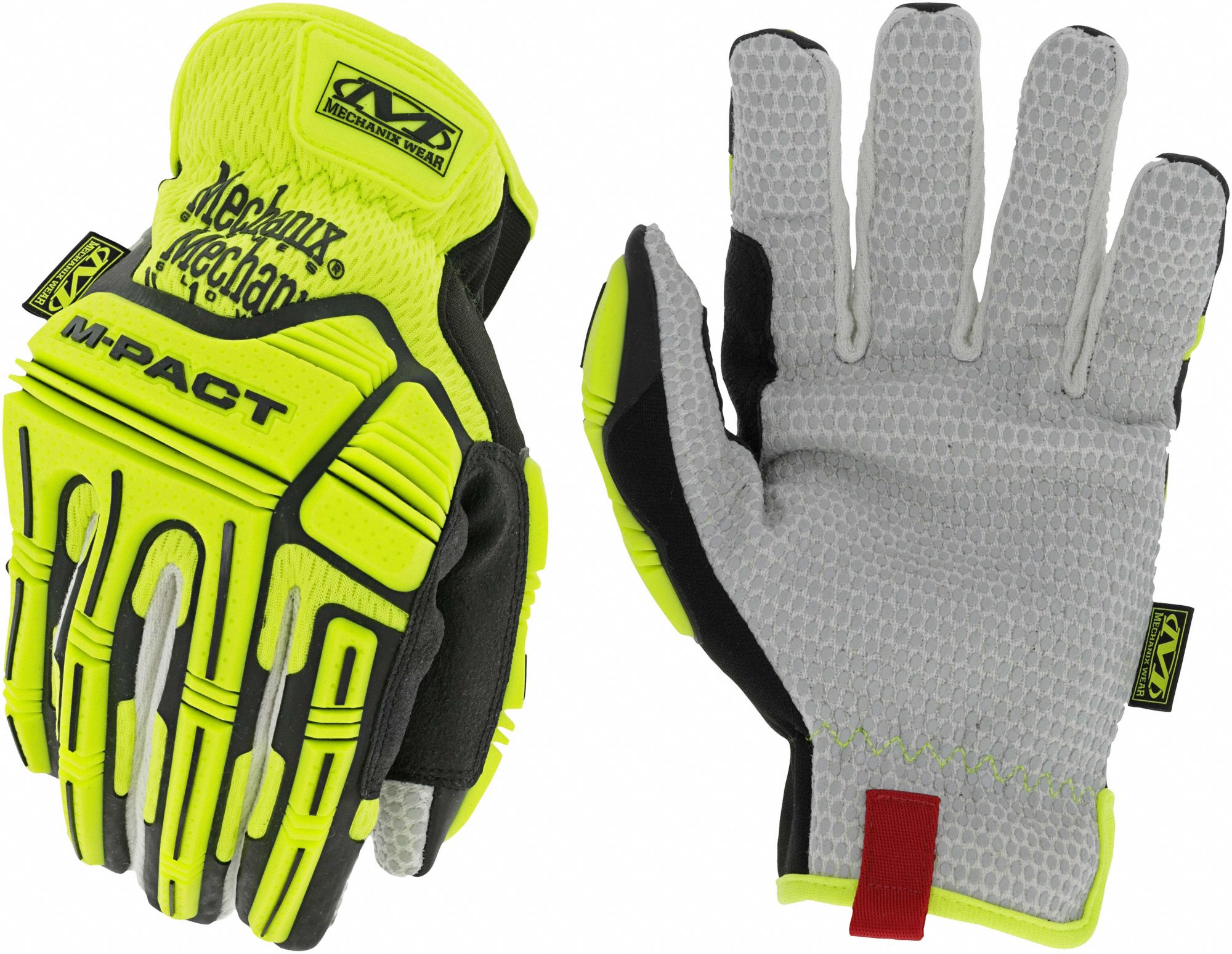 MECHANIX WEAR Mechanics Gloves: ( 10 ), Mechanics Glove, Cotton Corded ...