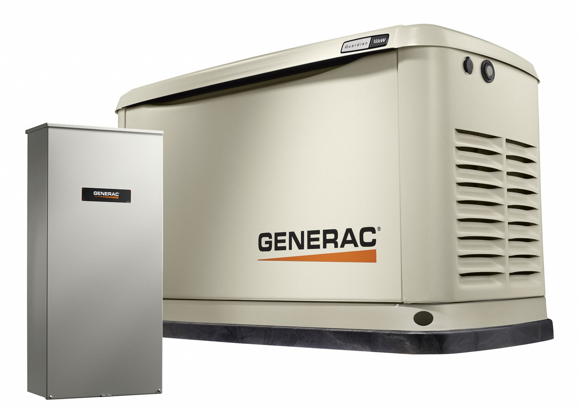 GENERAC, Natural Gas/Propane, Air, Generac Standby Generator - 60YA03 ...