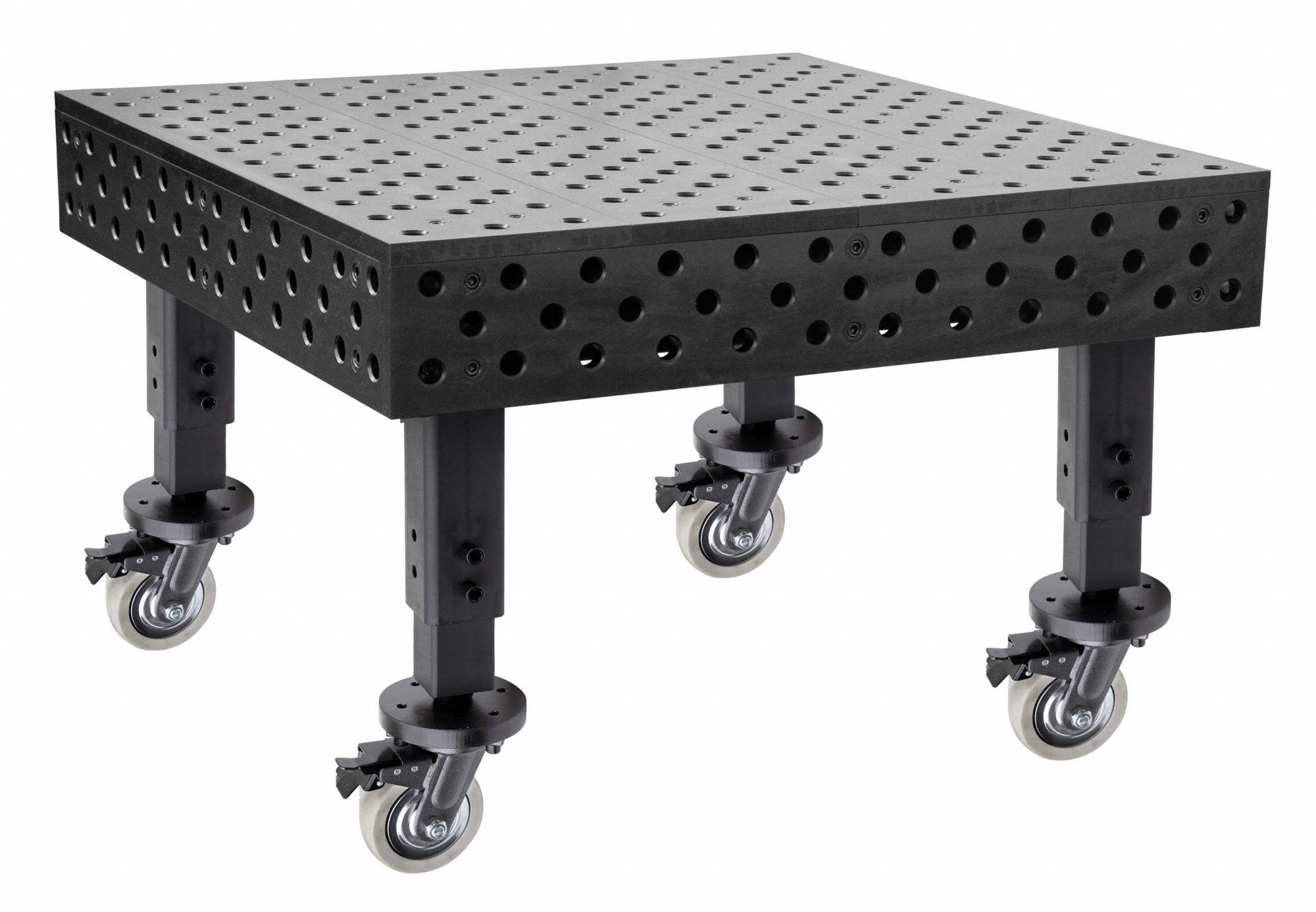 STRONG HAND TOOLS, 29.5 in Ht, 47.2 in Dp, Modular Welding Table ...