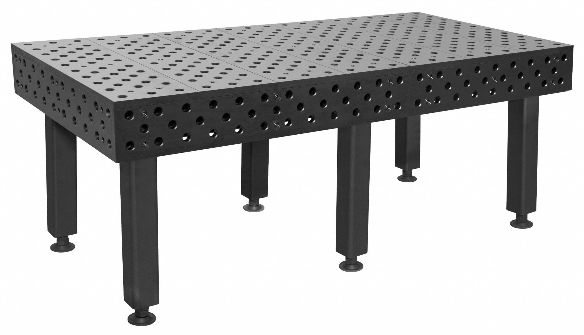 STRONG HAND TOOLS, 33.5 in Ht, 39.4 in Dp, Modular Welding Table ...