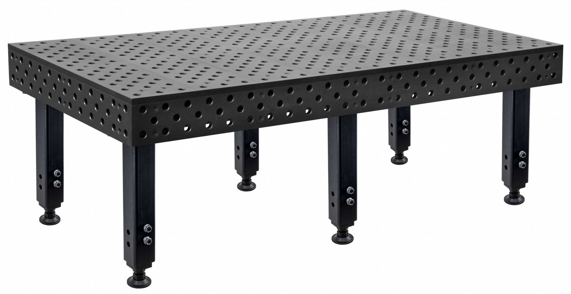 STRONG HAND TOOLS, 29.5 in Ht, 47.2 in Dp, Modular Welding Table ...