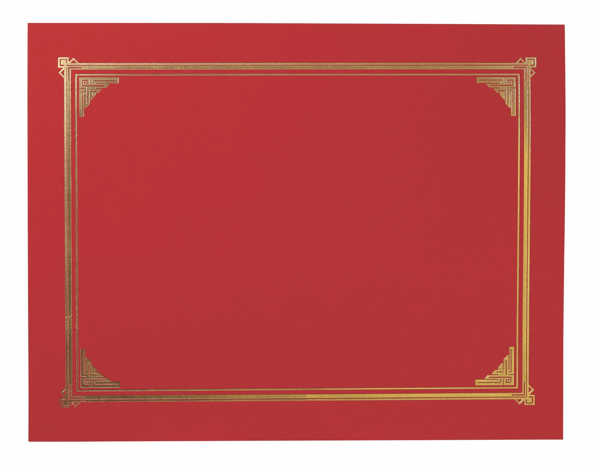 ABILITY ONE, Paper, Red, Certificate Cover - 60YF79|7510-01-627-2960 ...