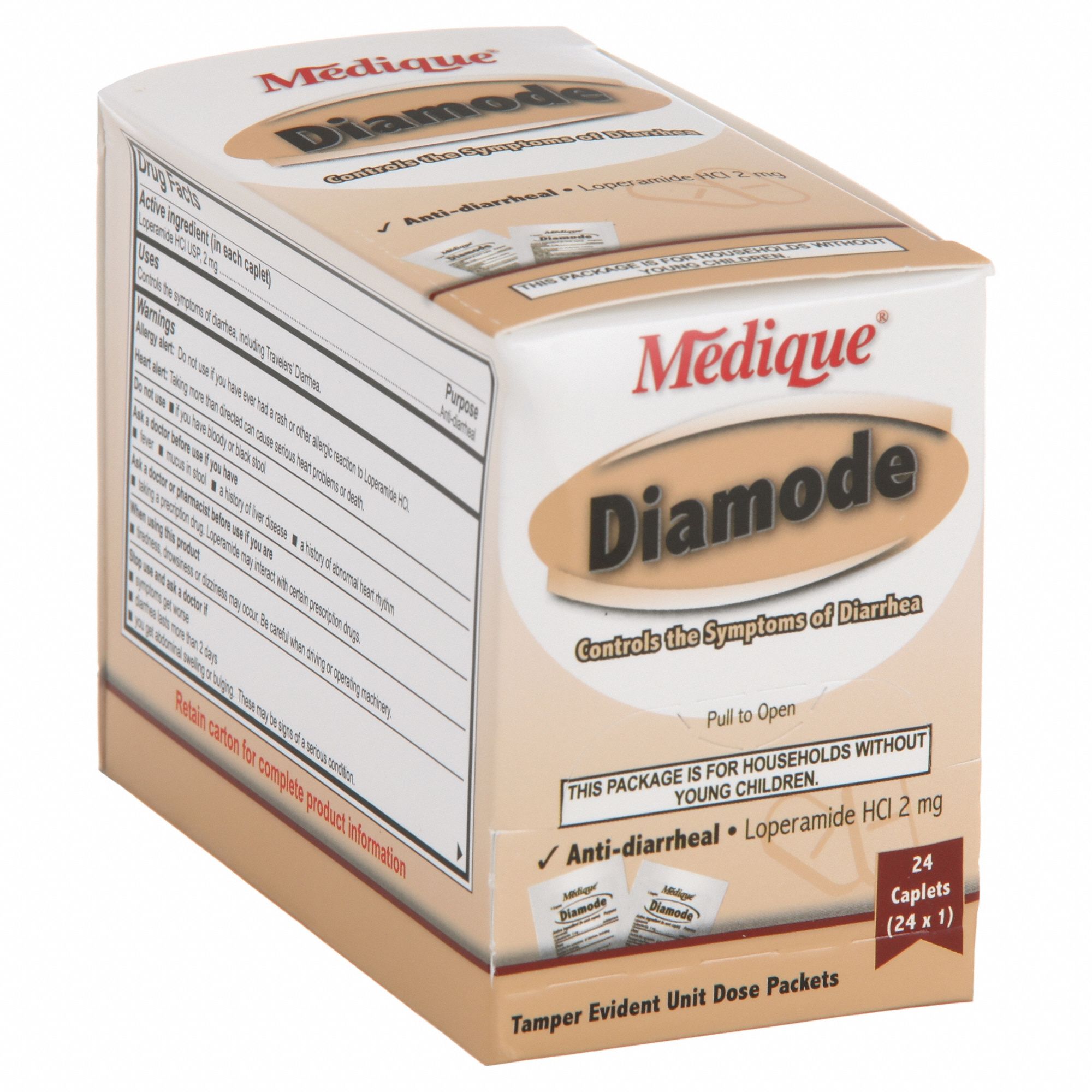 MEDIQUE, Unflavored, 24 Individual Doses, Anti-Diarrheal Medication ...