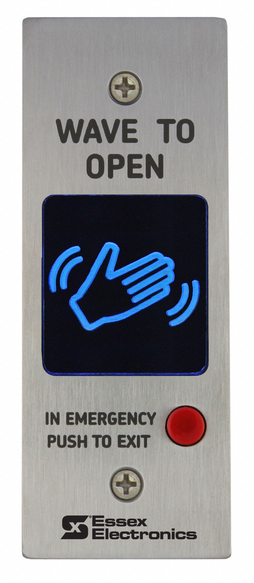 ESSEX, 4 1/2 in Ht, 1 1/4 in Dp, Wave-to-Open Touch Plate - 60YP12 ...