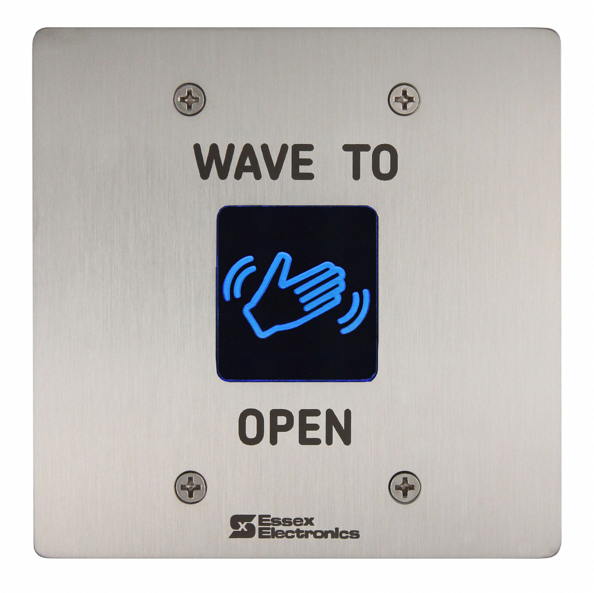 ESSEX, 4 1/2 in Ht, 1 1/4 in Dp, Wave-to-Open Touch Plate - 60YP15|HEW ...