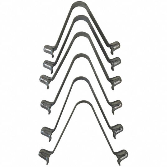 QUIETSITE, Spring Lock, Steel, Noise Control Spring Locks - 60YP68 ...