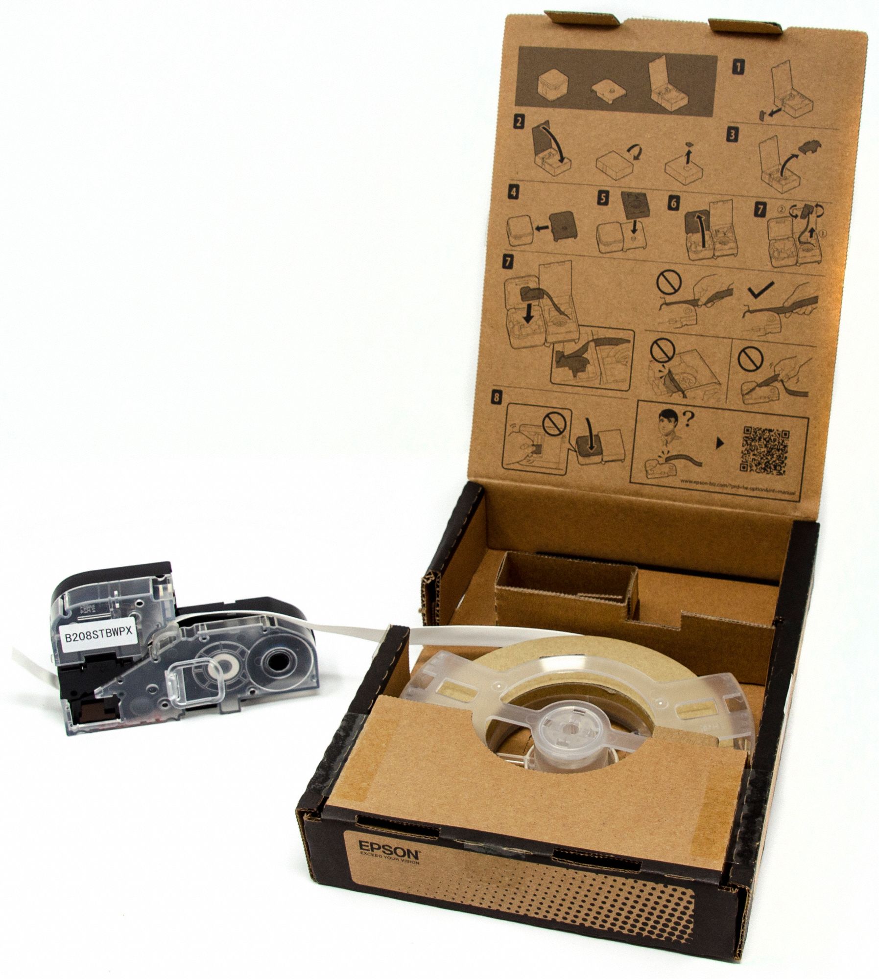 1/4 in x 1/4 in, Polyolefin, Tag Label - 60YR06|B208STBWPX - Grainger