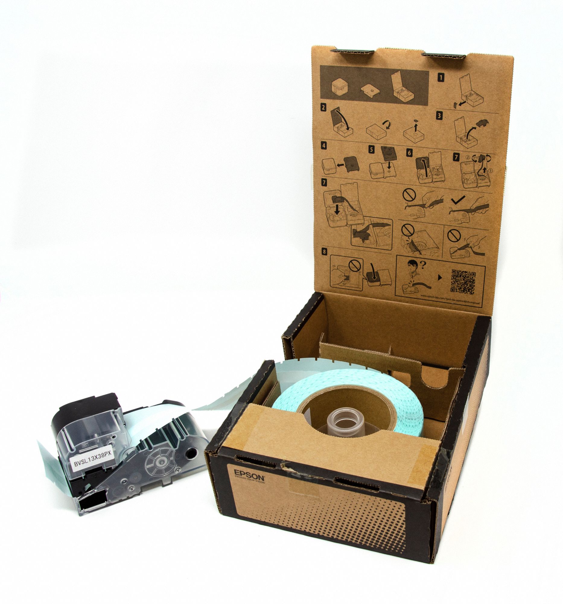 1 1/2 in x 1/2 in, Vinyl, Precut Label Roll in Box - 60YR11|BVSL13X38PX ...