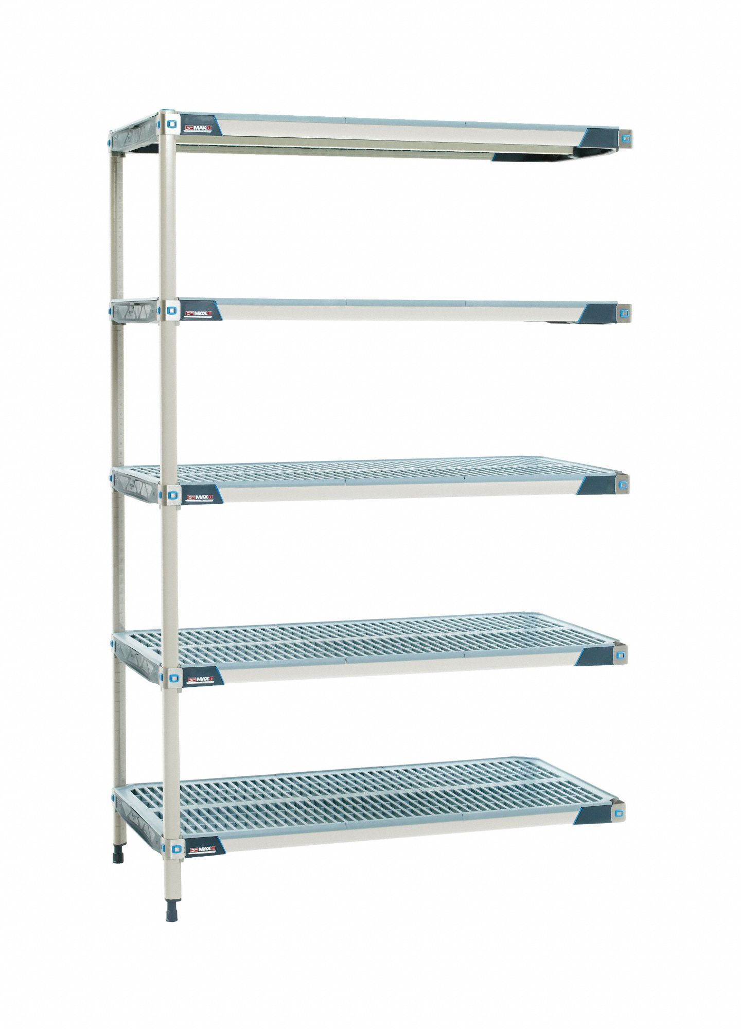 METRO, 24 in x 72 in, 74 in Overall Ht, Plastic Industrial Shelving ...