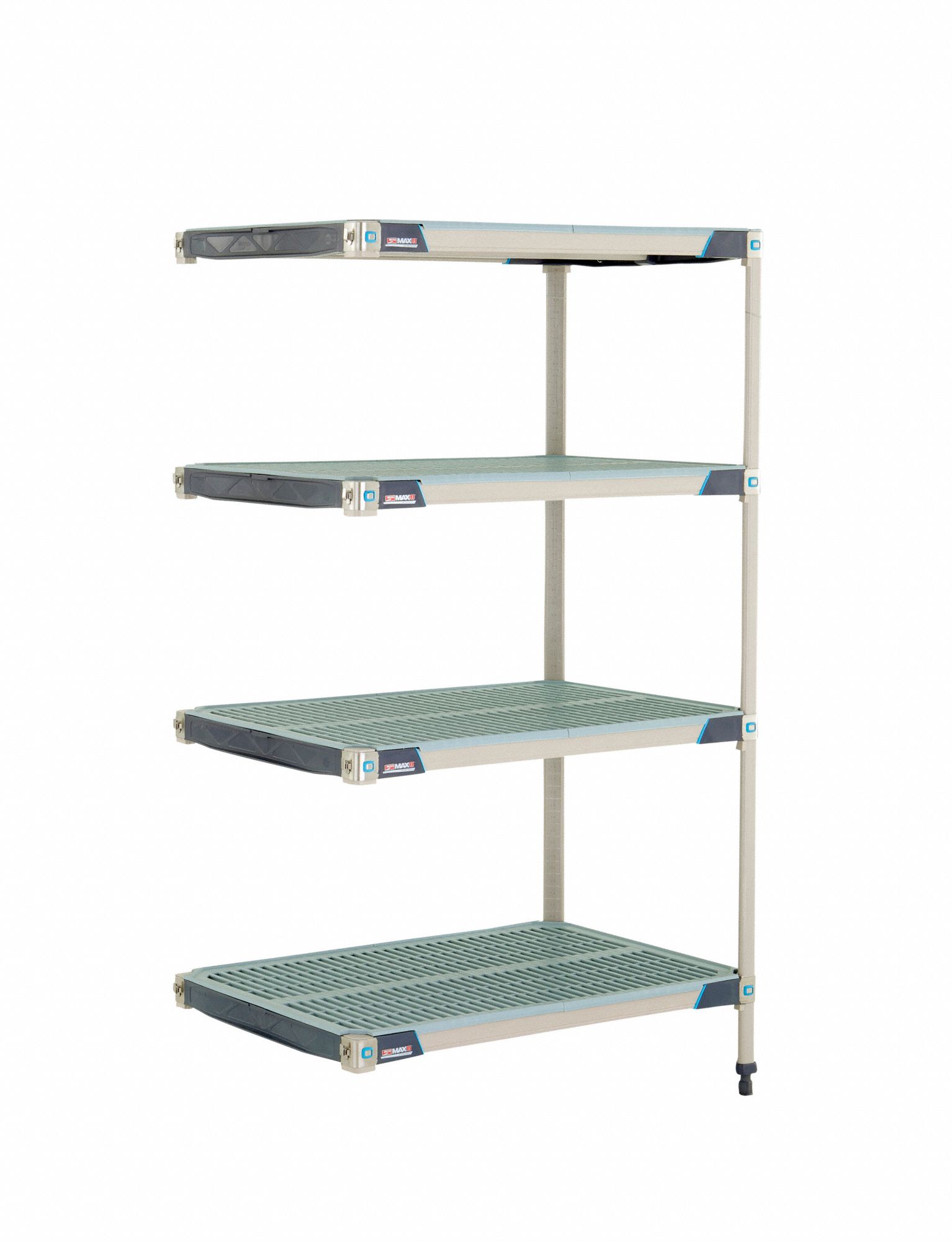 METRO, 24 in x 36 in, 62 in Overall Ht, Plastic Industrial Shelving ...