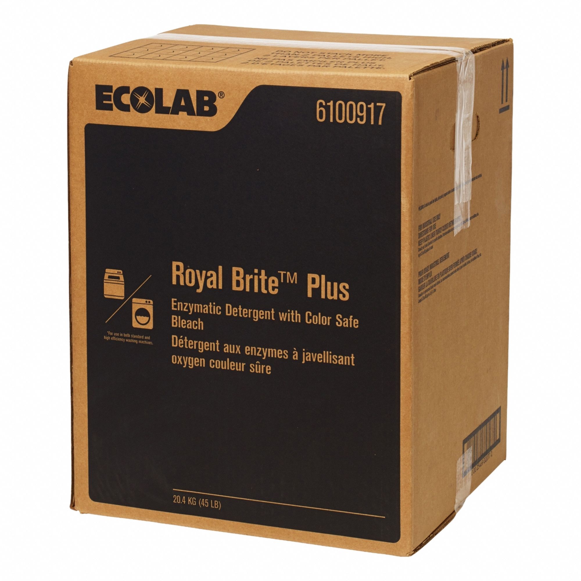 ECOLAB, Box, 45 lb, Laundry Detergent - 400GH6|6100917 - Grainger