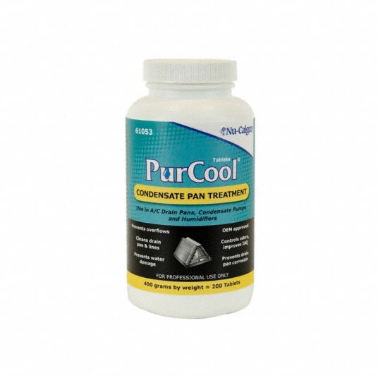 NU-CALGON, Tablet, For 1 ton Systems, Condensate Pan Treatment - 809N01 ...