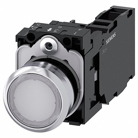 SIEMENS, Illuminated, Flush Profile, Illuminated Push Button - 411K26 ... SIEMENS, Illuminated, Flush Profile, Illuminated Push Button - 411K26 ...
