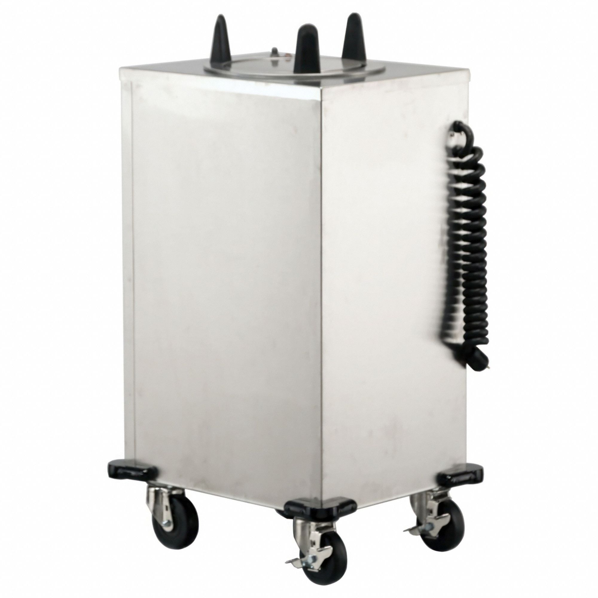 LAKESIDE, Heated, 9 1/8 in Plate Size, Plate Dispenser Cart - 2NKC2 ...