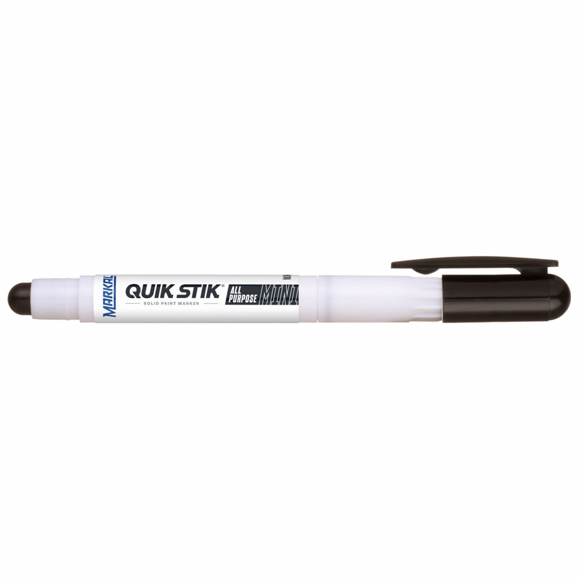 Markal 61129 Quik Stik Series Compact Solid Paint Marker - Black for ...