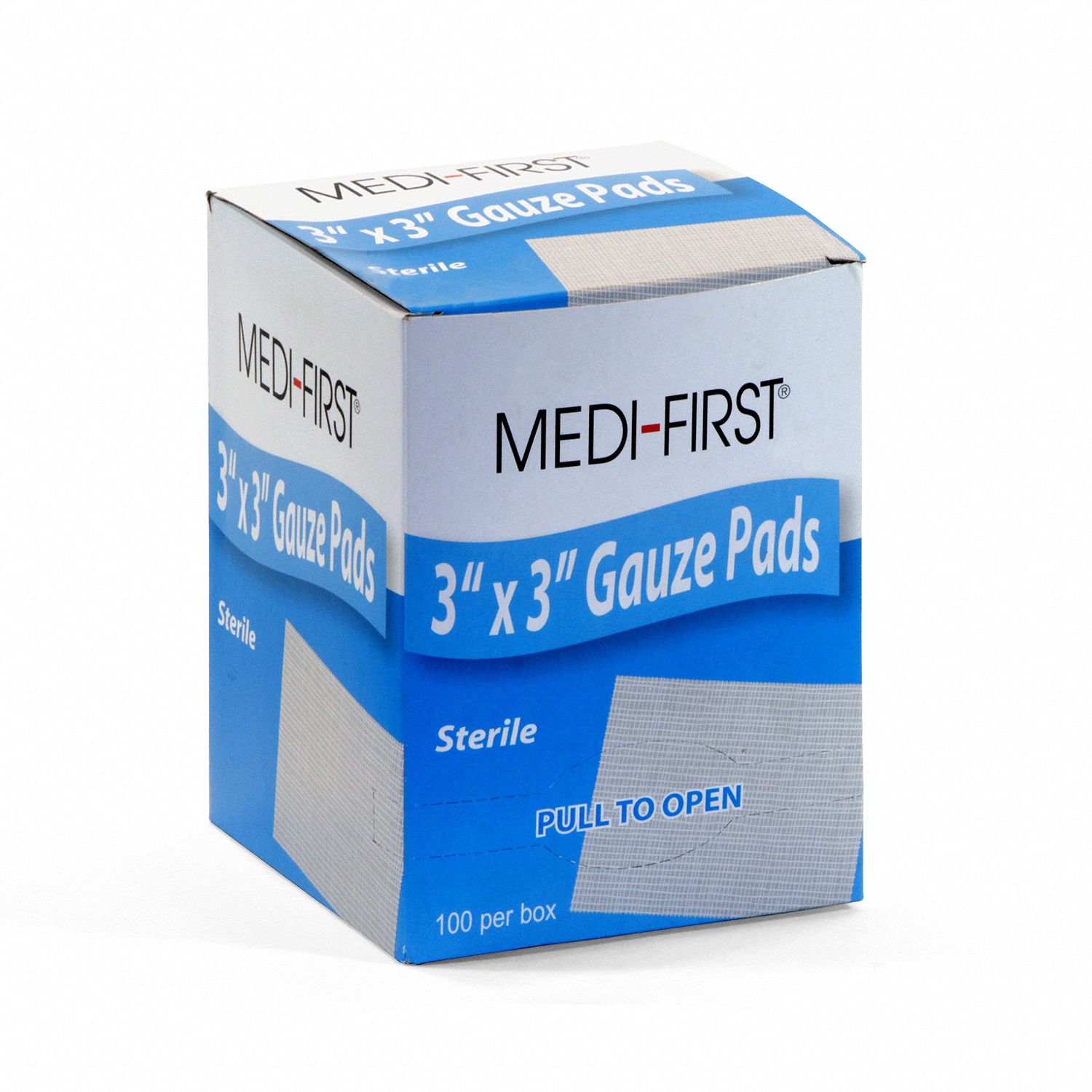 MEDI-FIRST, 3 in Dressing Lg, 3 in Dressing Wd, Gauze Pad - 3JME1|61233 ... MEDI-FIRST, 3 in Dressing Lg, 3 in Dressing Wd, Gauze Pad - 3JME1|61233 ...