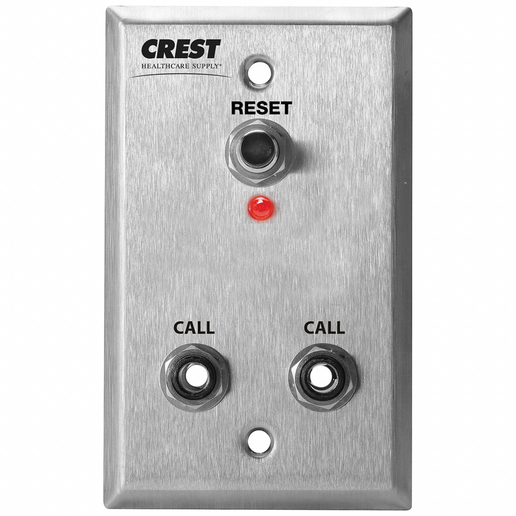 CREST HEALTHCARE SUPPLY, Compatible with Nurse Call System, 2 3/4 in ...