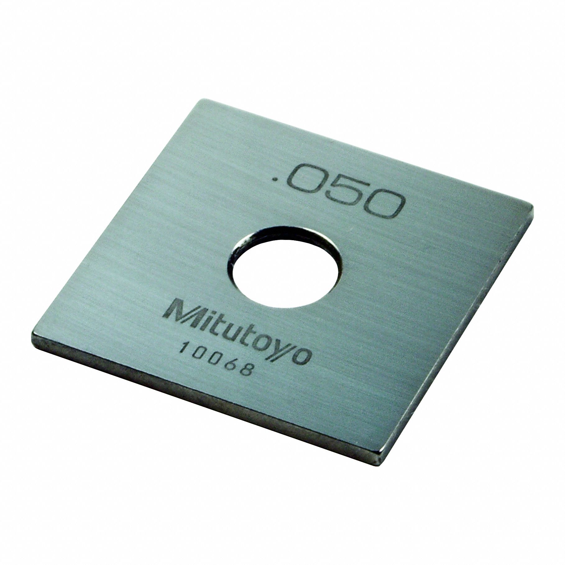 MITUTOYO, Square, 0.05 in Nominal Size, Calibrated Gauge Block - 879Y57 ...