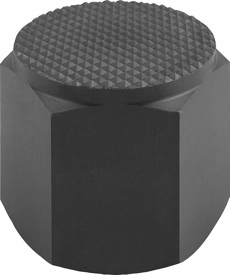 KIPP, Internal Threads, Serrated, Tapped Positioning Foot w/Serrated ...