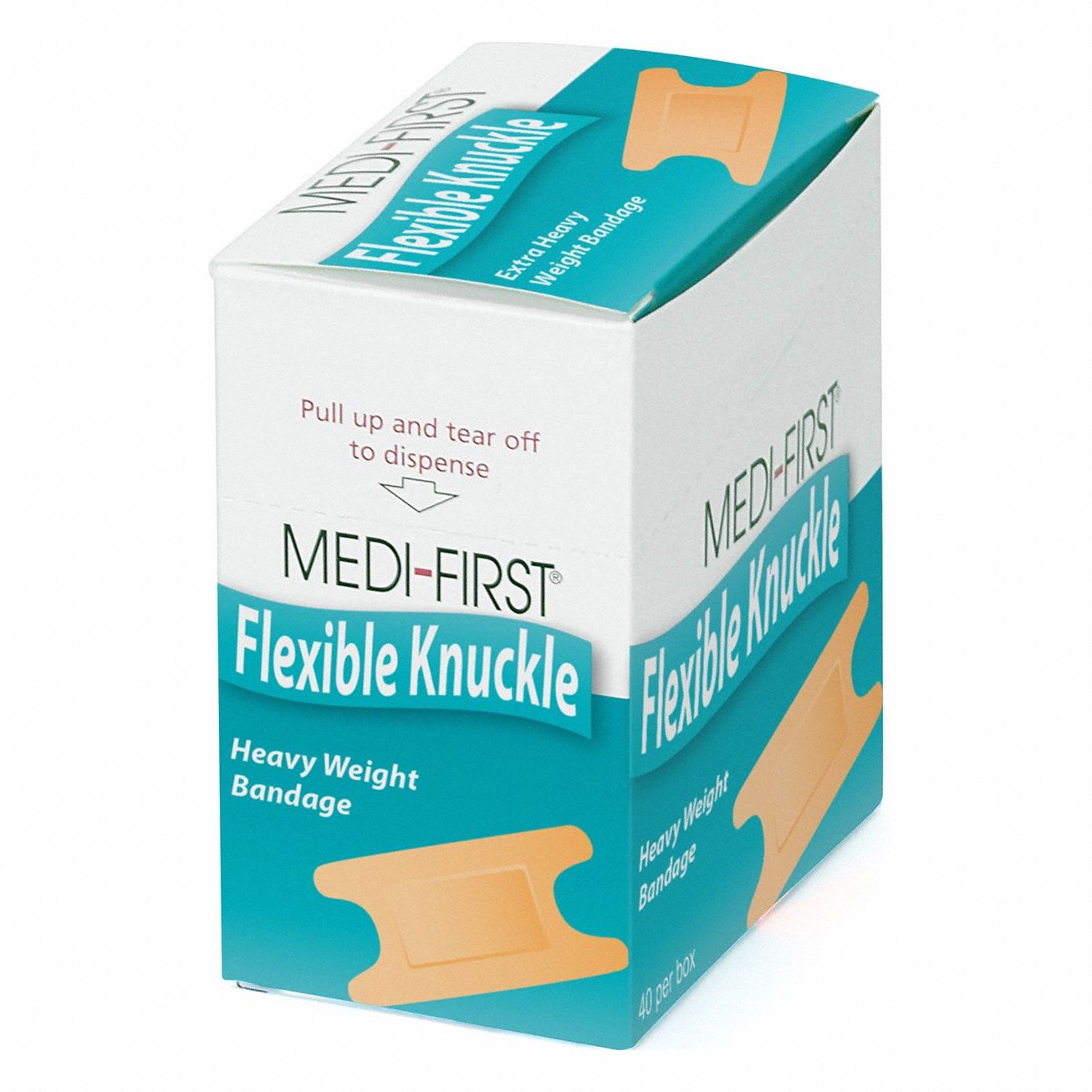 MEDI-FIRST, Strip Bandages, 1 1/2 in Wd, Adhesive Bandage - 3JMG9|61678 ...