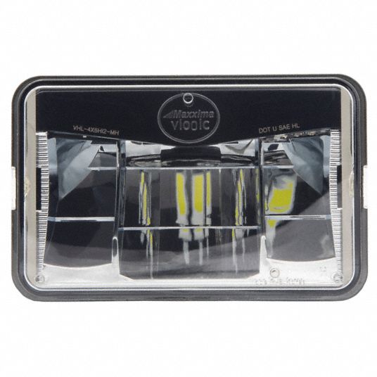 MAXXIMA, Headlight, LED, Headlight - 61CU49|VHL-4X6HI2-MH - Grainger
