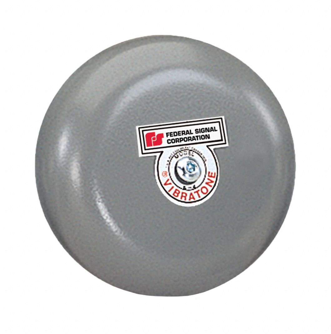 FEDERAL SIGNAL, Bell Sound, Indoor/Outdoor, Gong Bell - 61DC32|A6 ...